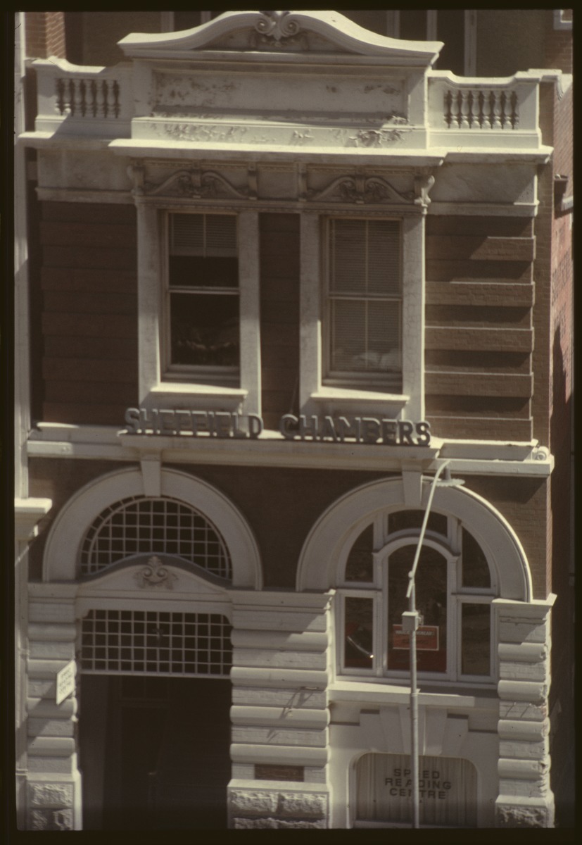Sheffield Chambers, Howard Street, Perth, Western Australia. - JPG 165.9 KB