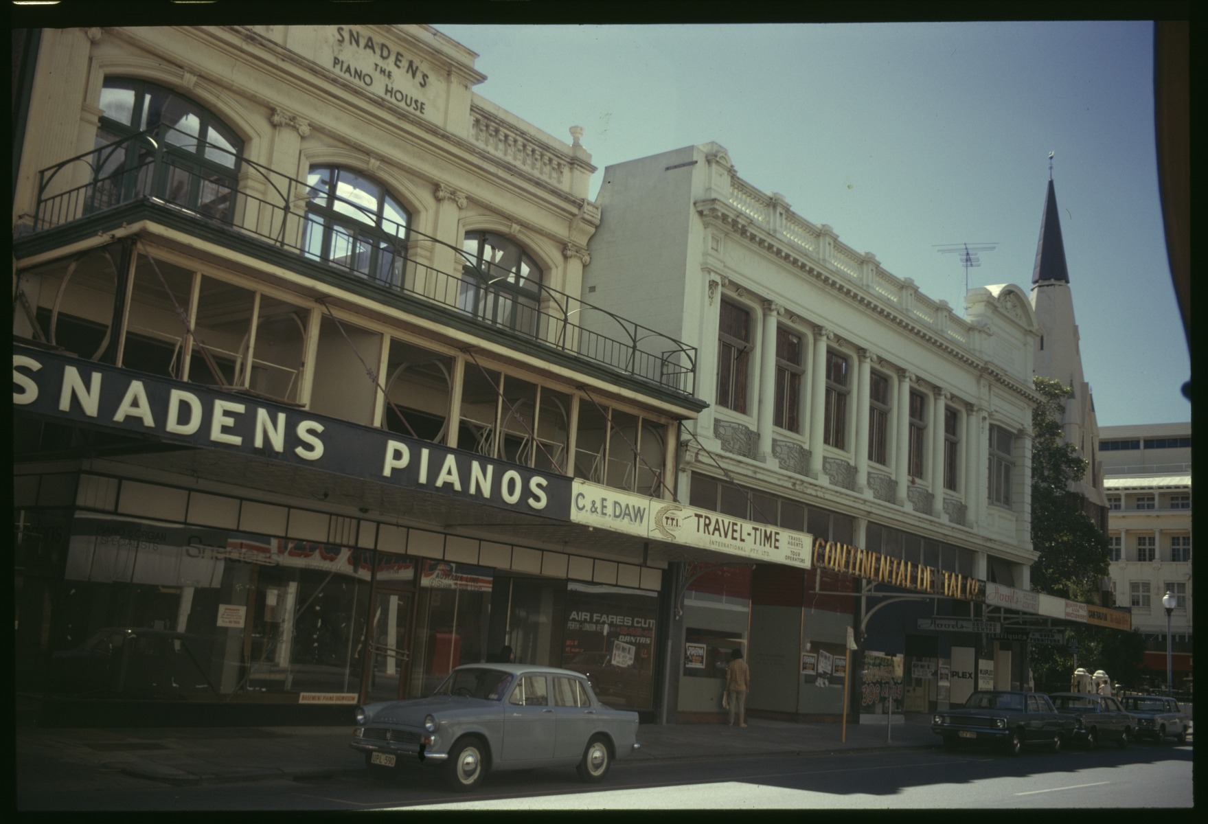 Snadens the Piano House and the Queens Buildings at 768 and 762 Hay ...