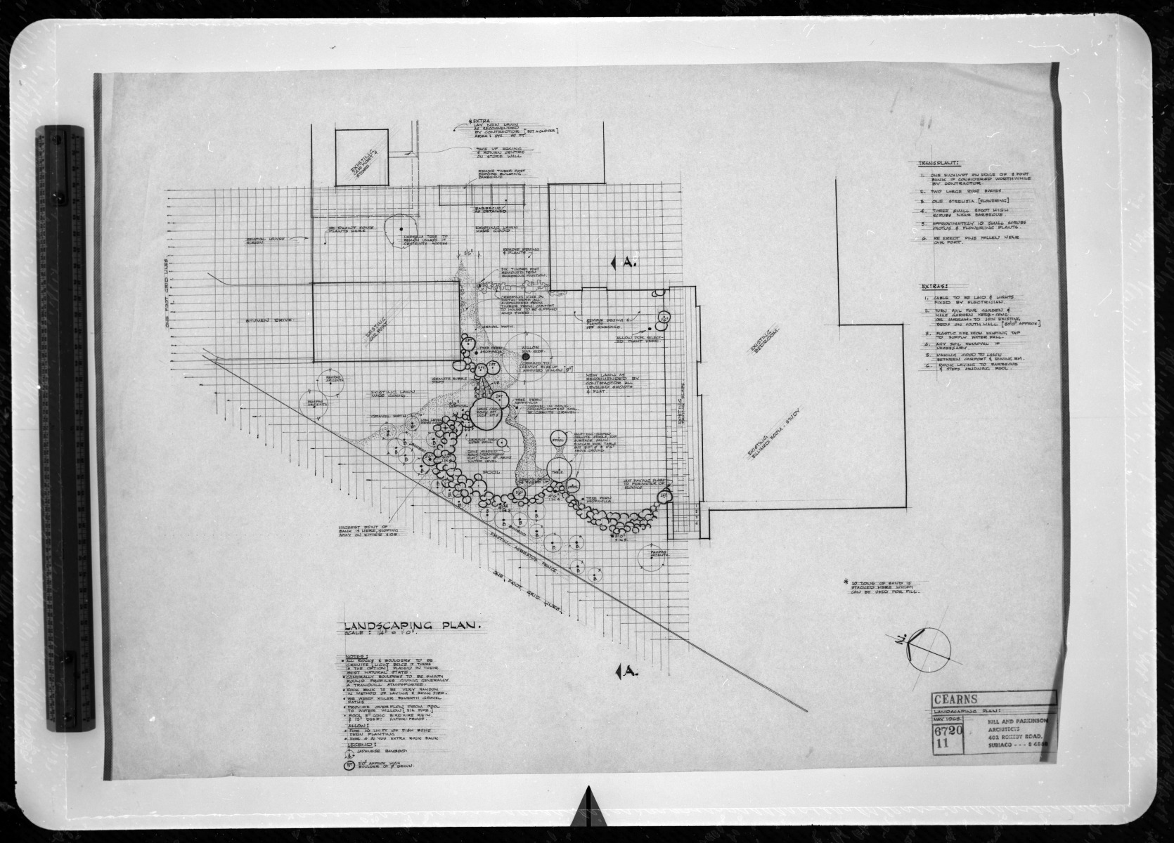 Plans for additions to the home of Ian and Valma Cearns, 7 Tilton ...