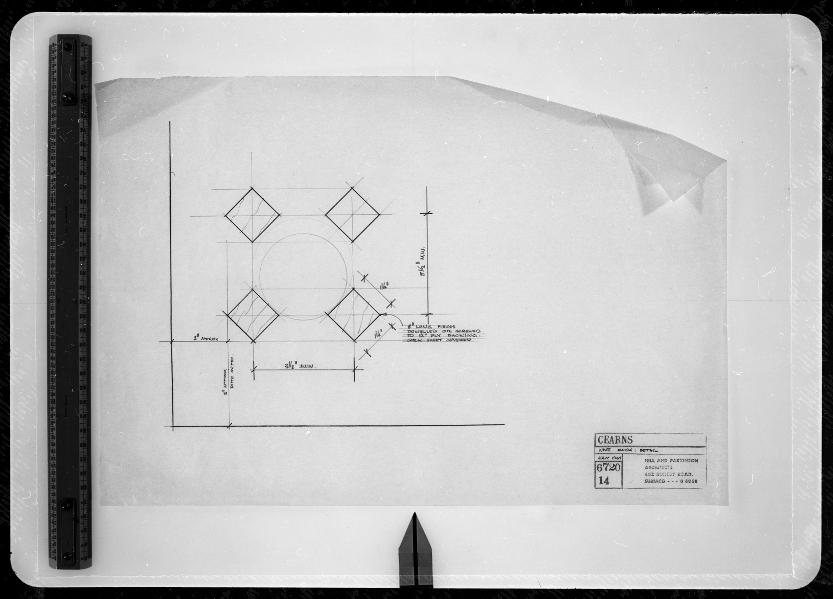 Plans for additions to the home of Ian and Valma Cearns, 7 Tilton ...