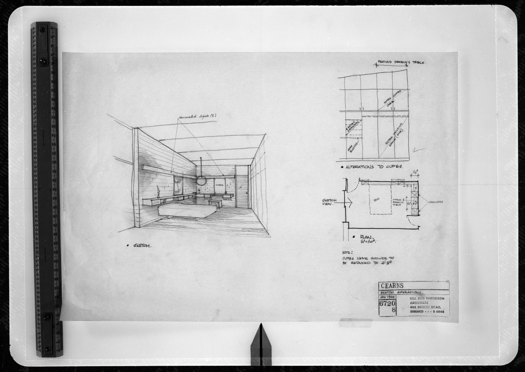 Plans for additions to the home of Ian and Valma Cearns, 7 Tilton ...