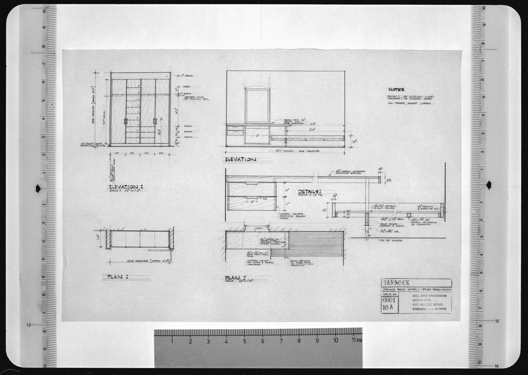 Plans for the home of Peter and Carolyn Tannock, 10 Orana Crescent ...