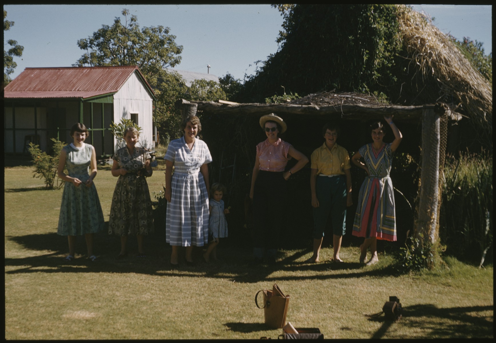 Le Souef family members at the Crossing Inn, Fitzroy Crossing, Western ...