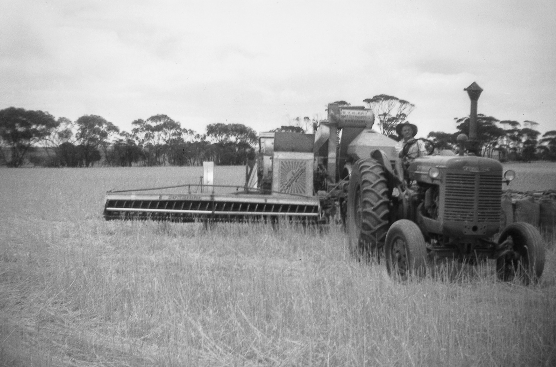 Farming at Cringleber farm, Yorkrakine in the early 1950s. - JPG 437.0 KB