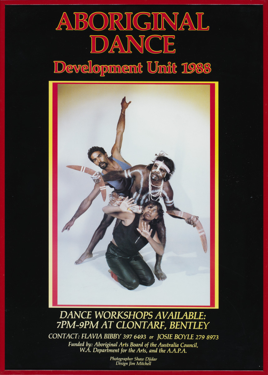 Aboriginal Dance Development Unit posters. - JPG 281.2 KB