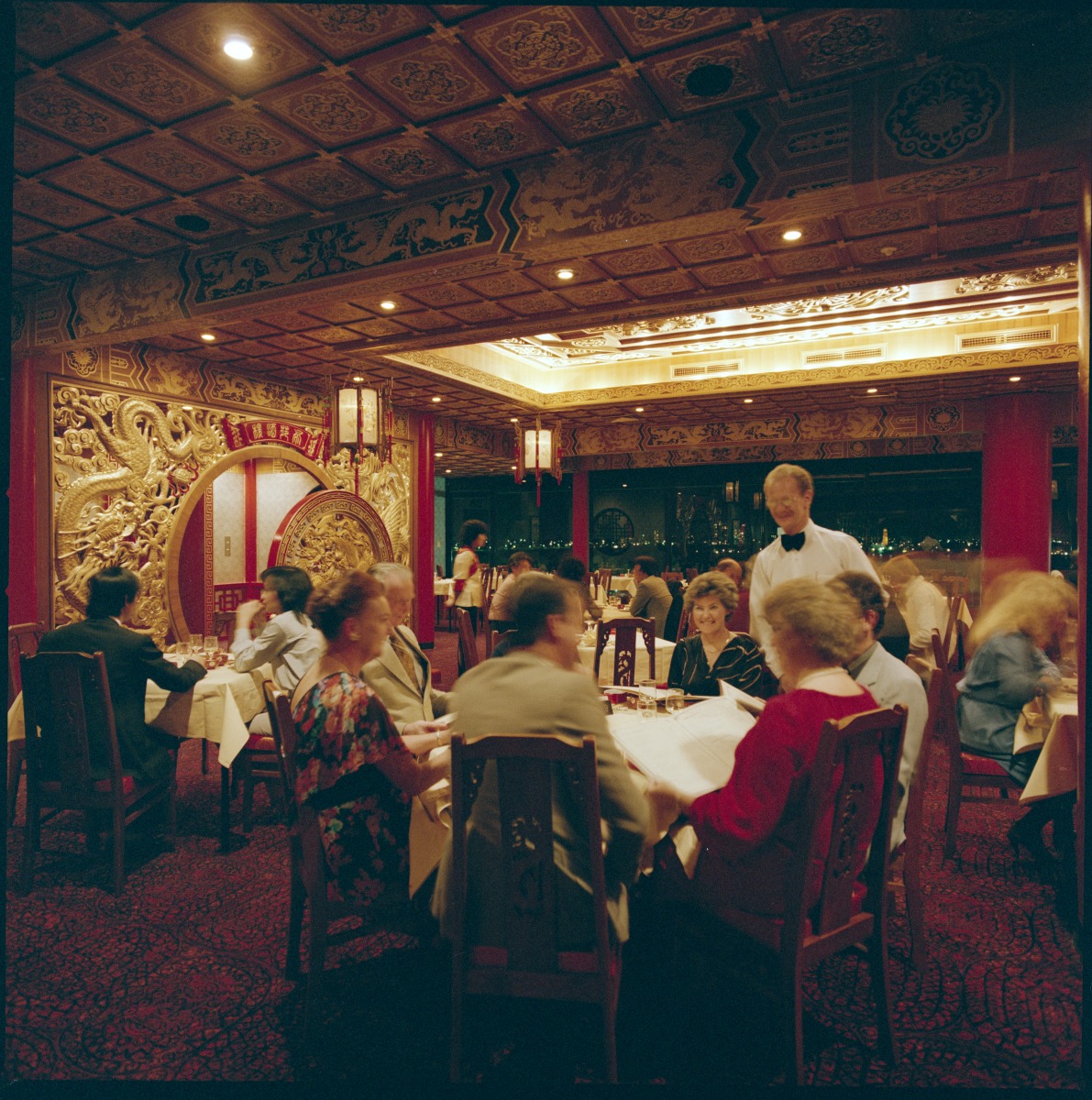 Interior of the Grand Palace Chinese Restaurant, 3 The Esplanade, Perth ...