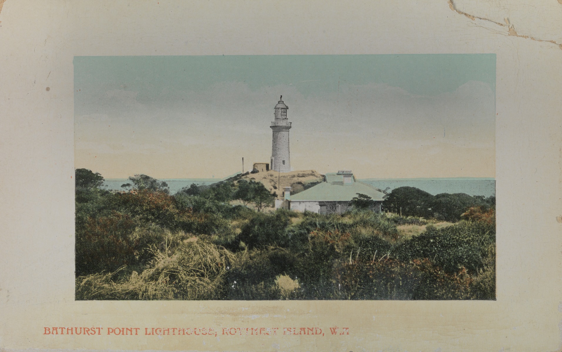 Bathurst Point Lighthouse, Rottnest, W.A. - JPG 584.5 KB