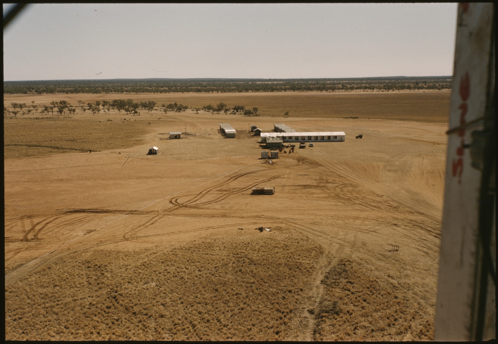 Oil wells Meda No. 1 and No. 2, and camp, Meda Station, Kimberley ...