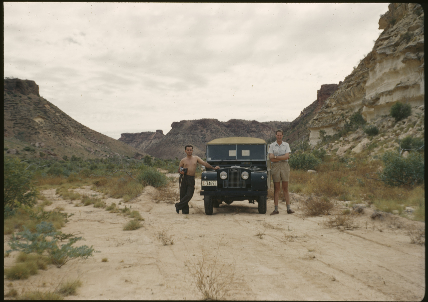 Laurie Sharp and Alan Farnham, Shothole Canyon, North West Cape ...