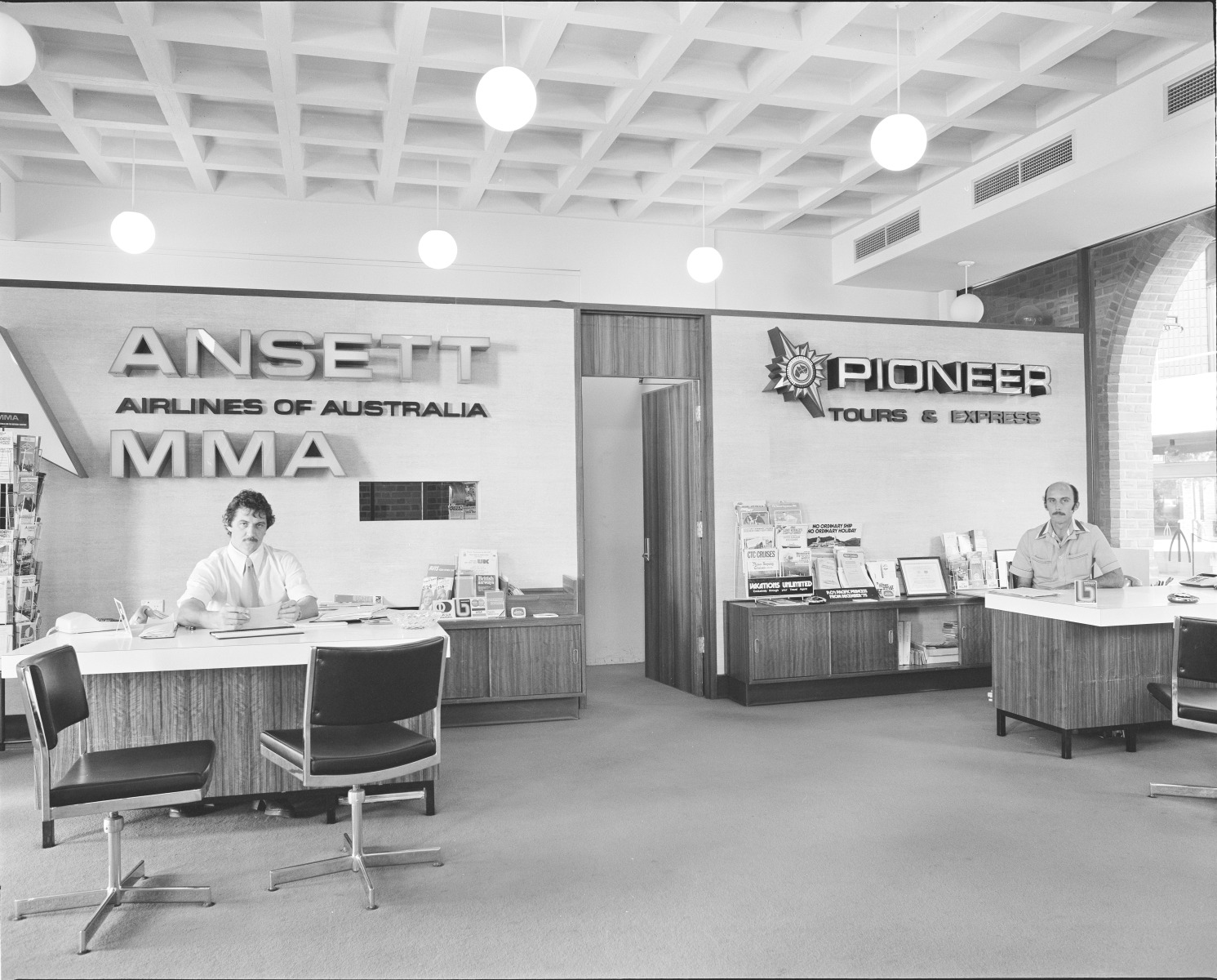 The MMA Travel Service office in the Cloisters building, 200 St Georges ...