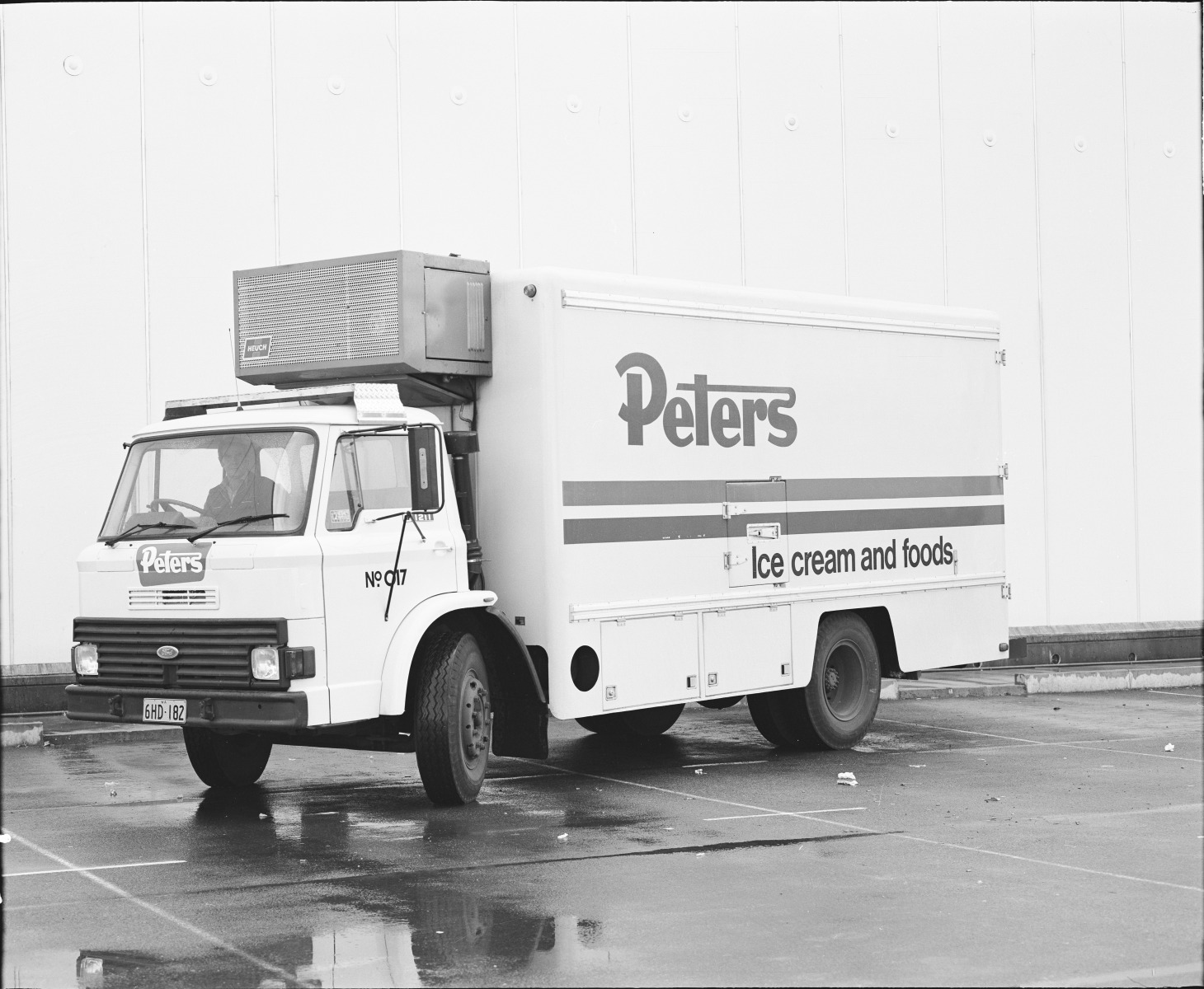 Peters Ice Cream And Foods Refrigerated Truck 9 June 1981 State Peters Ice Cream And Foods Refrigerated Truck 9 June 1981 State