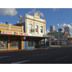 Historic buildings on the east side of William Street corner of Roe ...