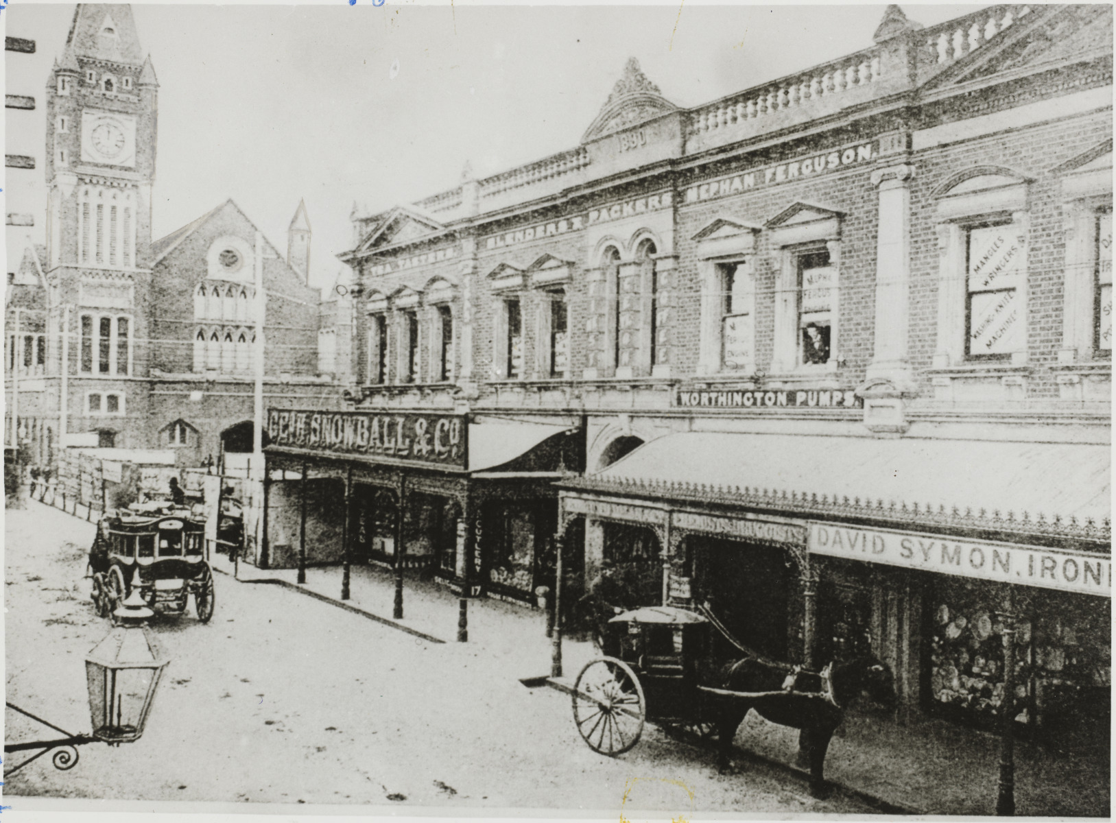 Hay Street, Perth near the corner of Barrack Street. - JPG 521.4 KB