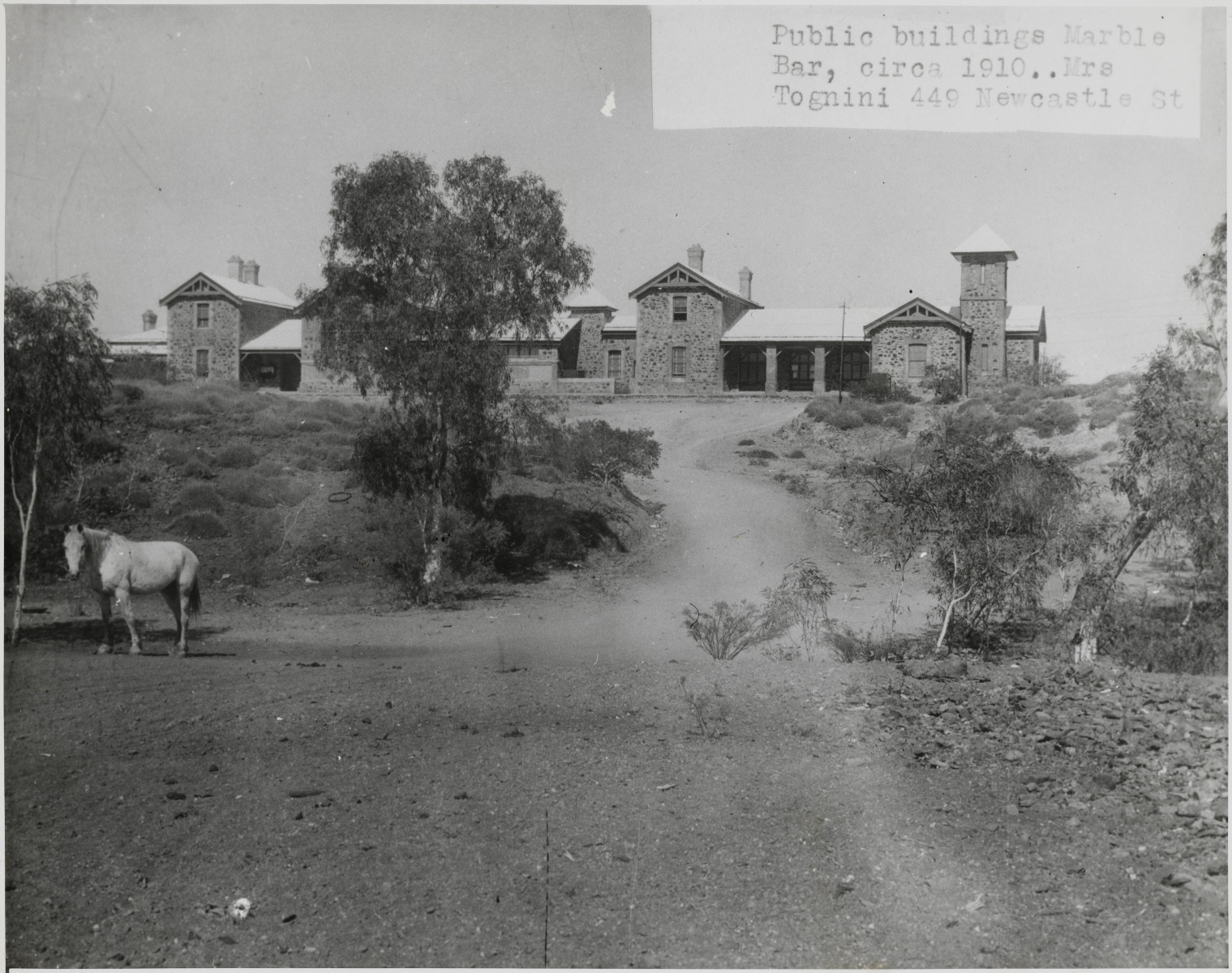Public buildings, Marble Bar. - State Library of Western Australia