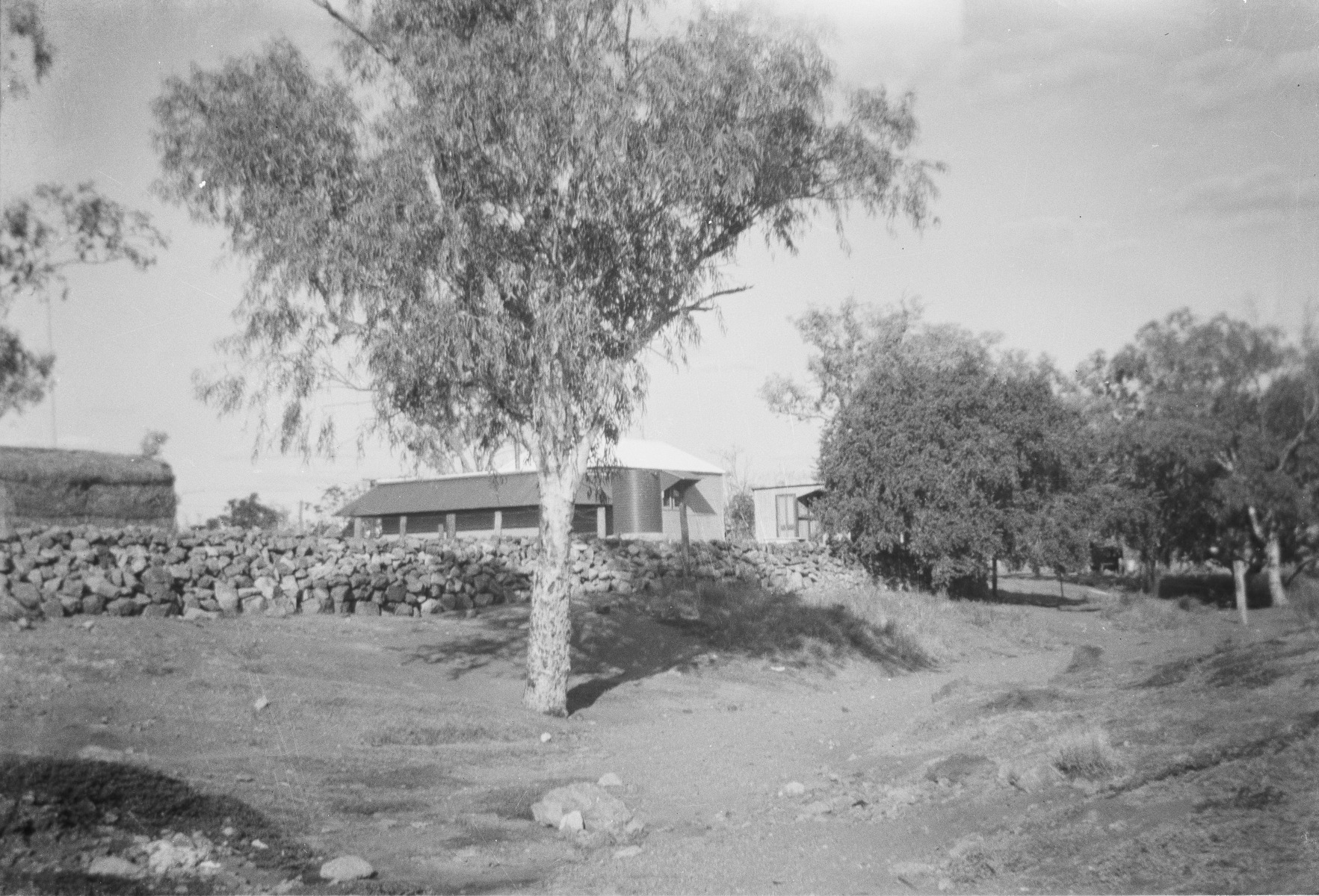 Part of Moola Bulla Station homestead seen from Station Creek. - JPG ...