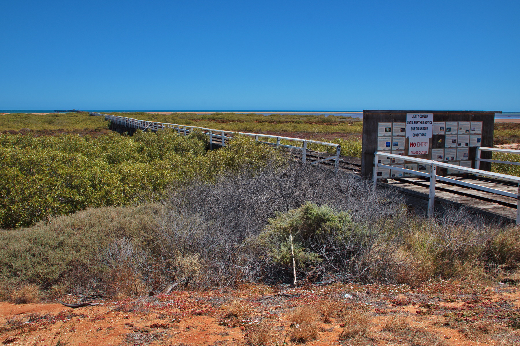 One Mile Jetty and adjacent Carnarvon Heritage Precinct, 9 October 2020 ...