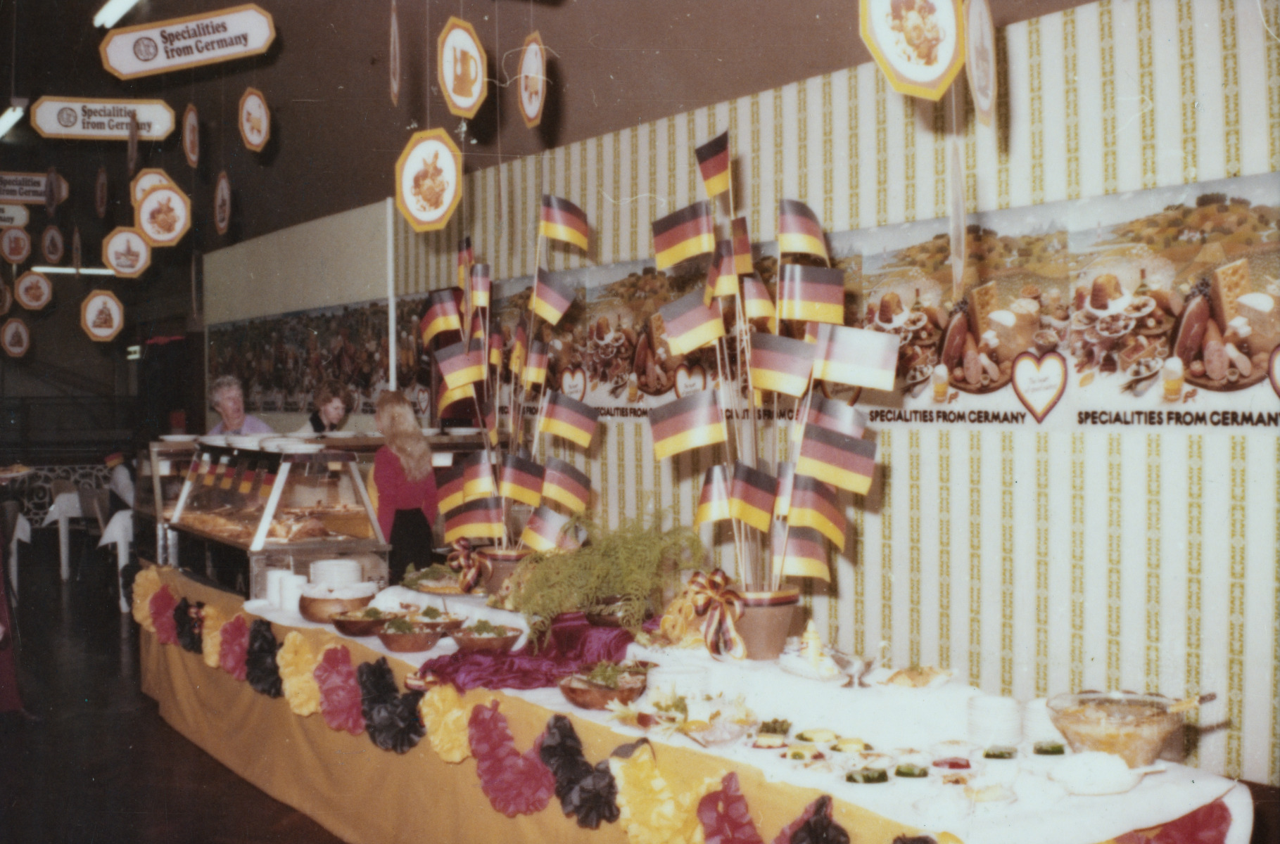 German Food Fest, promoting German food in the Boans Food Department ...