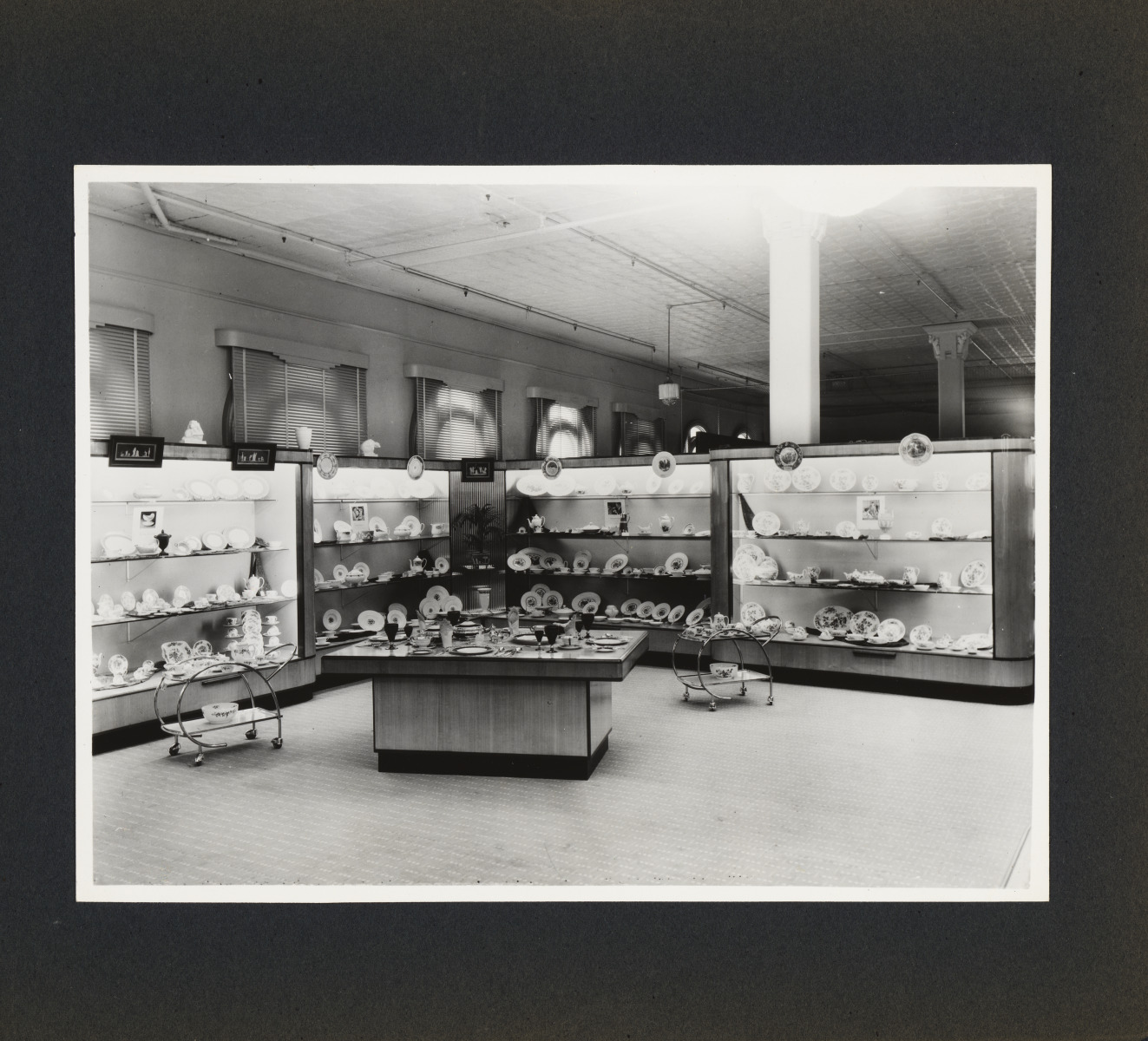 Wedgewood china on display at Boans department store, Perth. - State ...