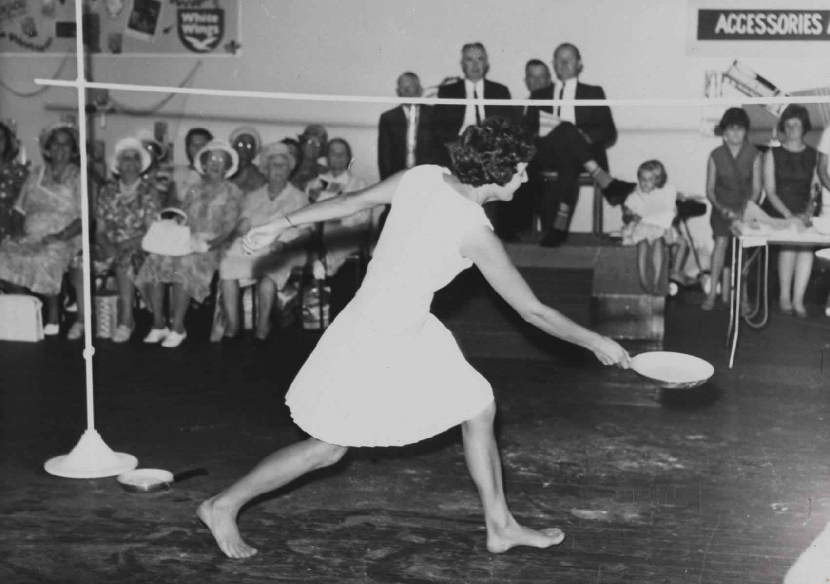 Boans and radio 6PM/6AM pancake tossing competition, Perth, 17 February ...