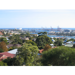 View over Fremantle Harbour from 32 Pier Street, East Fremantle, 4 ...