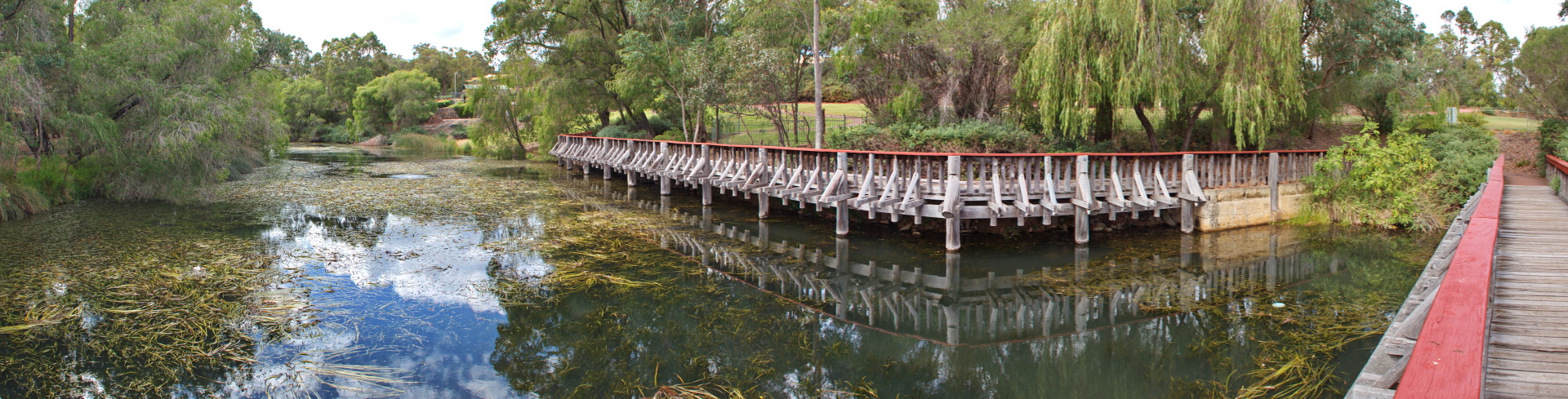 Gibbs Pool at Harvey Dam, 26 April 2022. - JPG 520.3 KB