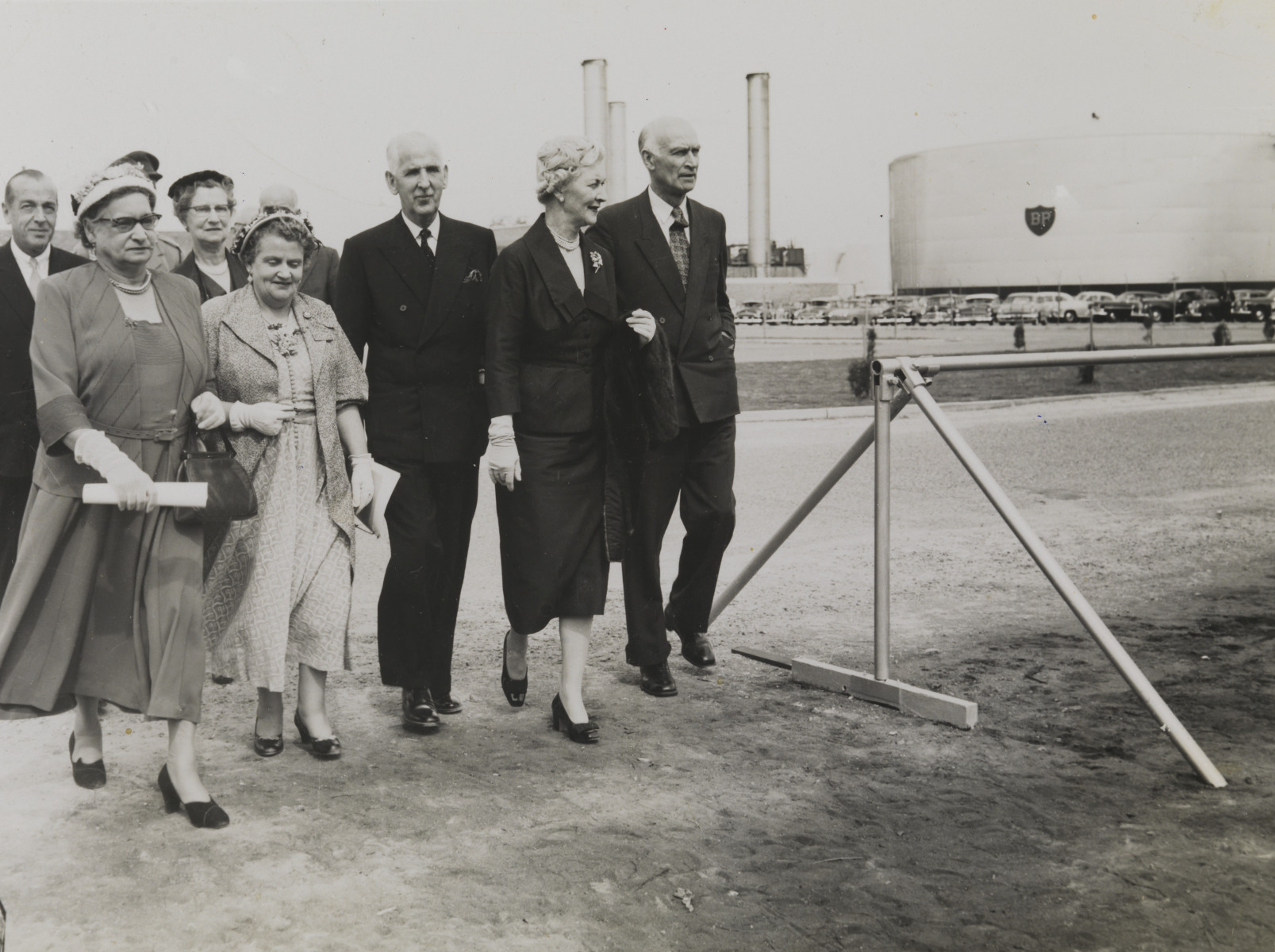 Senator Dorothy Tangney at the opening of the Kwinana Refinery, Western ...