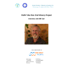 Interview with Bill Carr in 2021/