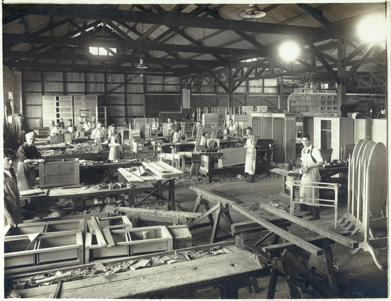 The Boan Bros furniture factory, Wellington Street, Perth. - JPG 649.0 KB