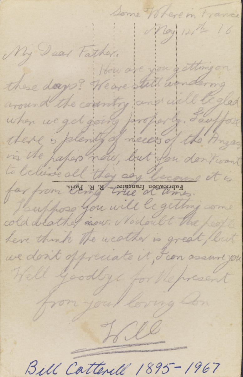 George William Cotterill papers. - JPG 249.9 KB