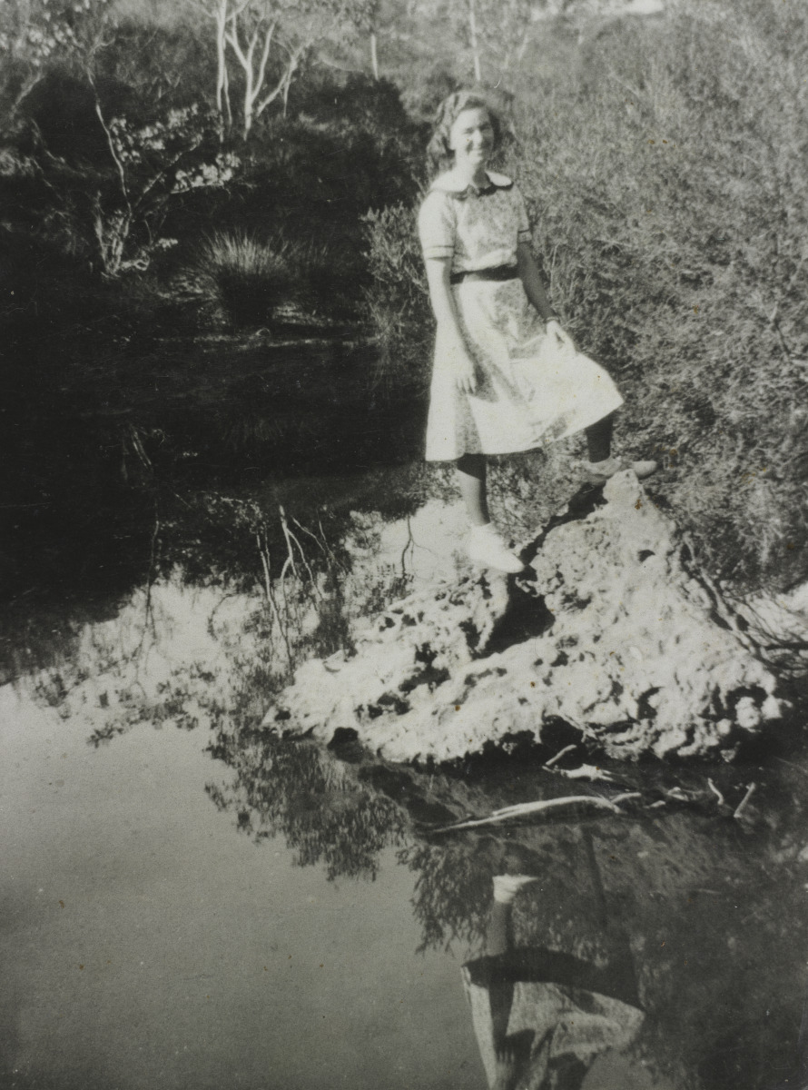 Woman at Moore River, Mogumber, Western Australia, 1939. - JPG 296.6 KB