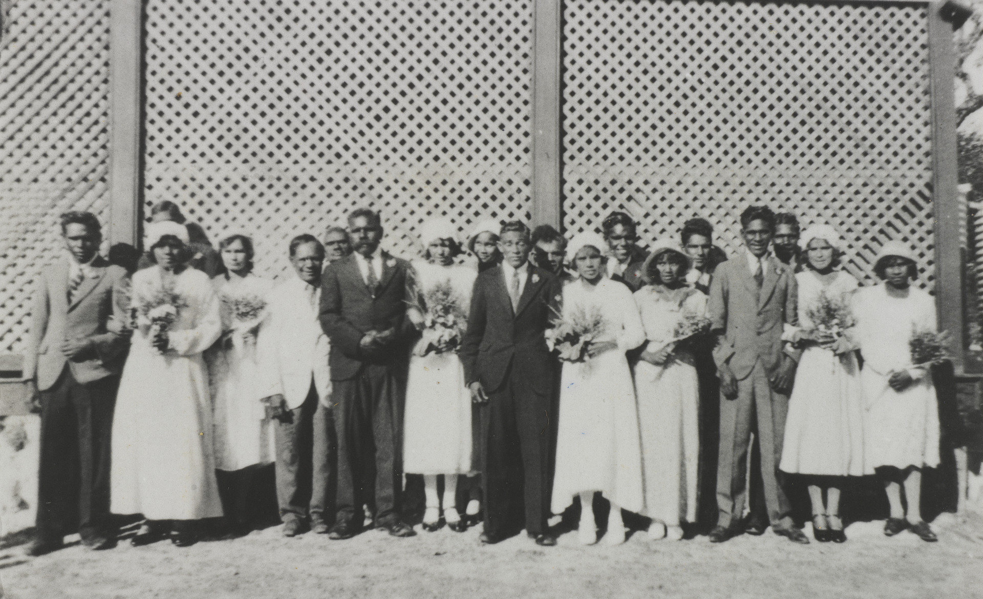 Four weddings, Moore River Native Settlement, 14 June 1934. Felix ...